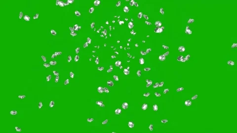 Green Screen Diamonds Stock Footage ~ Royalty Free Stock Videos | Pond5