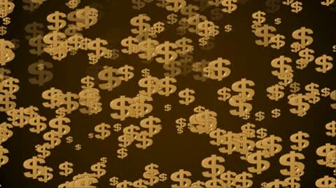 Falling Dollar Signs Stock Video Footage | Royalty Free Falling Dollar ...