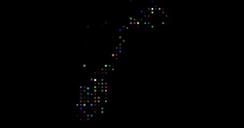 Falling Dots Reveal Norway Map Silhouett... | Stock Video | Pond5