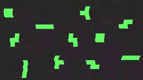 Falling Down Bricks Animated Pixel Art R... | Stock Video | Pond5