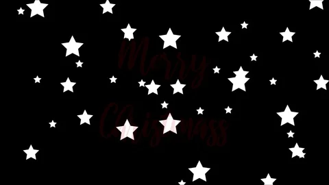 White Falling Stars Motion Background Stock Video Footage | Royalty ...