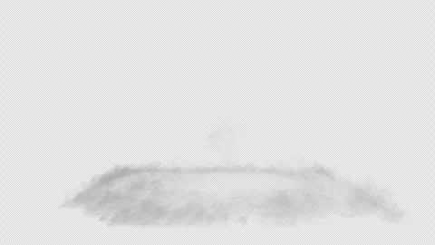 Falling Dust sand wave, transparent back... | Stock Video | Pond5