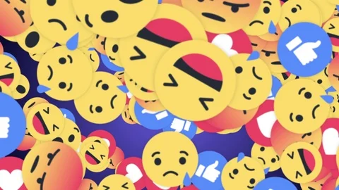 Falling Emoji Animation, with Alpha Chan... | Stock Video | Pond5
