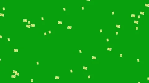 Falling envelopes motion graphics with g... | Stock Video | Pond5