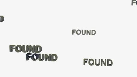 FALLING FOUND LOGOS | Stock Video | Pond5