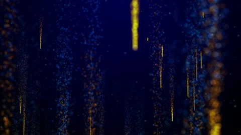 Falling glittering particles streaks ani... | Stock Video | Pond5