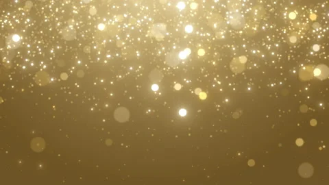 falling gold glitter particles awards ba... | Stock Video | Pond5