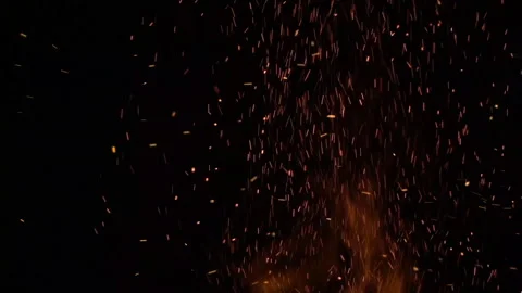 Falling Embers Stock Footage ~ Royalty Free Stock Videos | Pond5