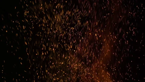 Falling Embers Stock Footage ~ Royalty Free Stock Videos | Pond5