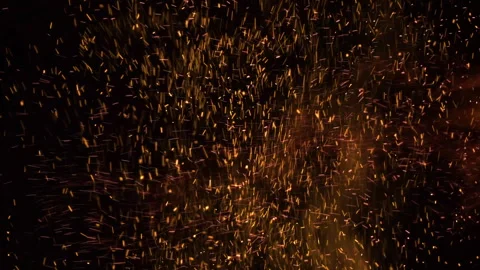 Falling Embers Stock Footage ~ Royalty Free Stock Videos | Pond5