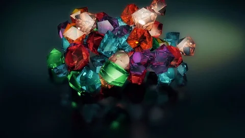Jewels Falling Stock Videos – Royalty-Free HD & 4K Videos | Pond5