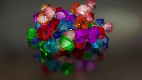Jewels Falling Stock Videos – Royalty-Free HD & 4K Videos | Pond5