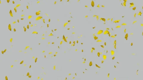 Falling leaves in green screen white and... | Stock Video | Pond5