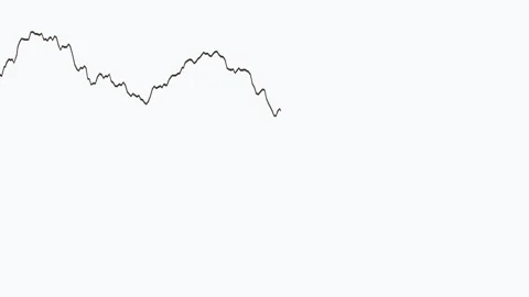 Falling line chart, stock market and exc... | Stock Video | Pond5