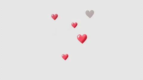 Falling in love animation - Heart icon p... | Stock Video | Pond5
