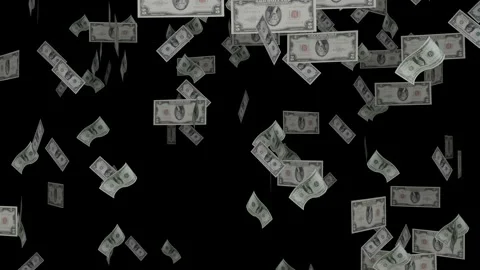 Falling money background ,Falling dollar... | Stock Video | Pond5