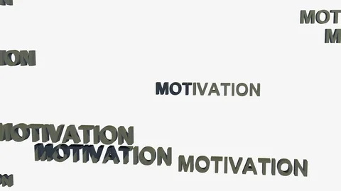 FALLING MOTIVATION LOGOS | Stock Video | Pond5