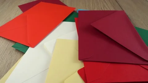 Envelopes Falling Stock Footage ~ Royalty Free Stock Videos | Pond5