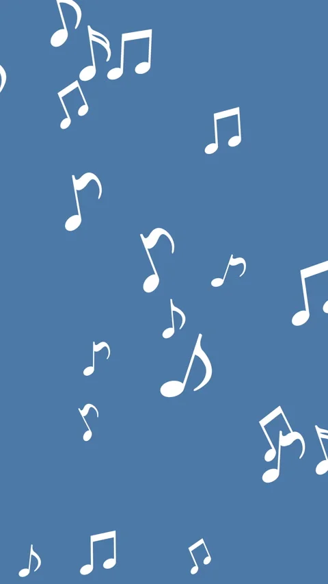 Falling Music Notes Stock Video Footage | Royalty Free Falling Music ...