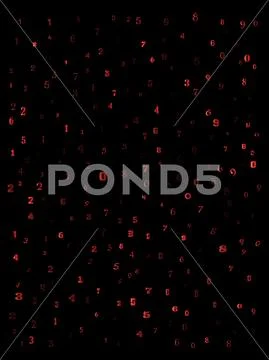 Falling numbers, digits beautiful background design wallpaper: Royalty ...