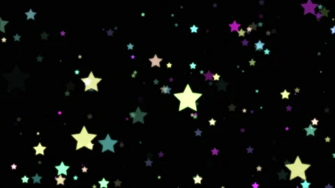 falling overlay stars background | Stock Video | Pond5