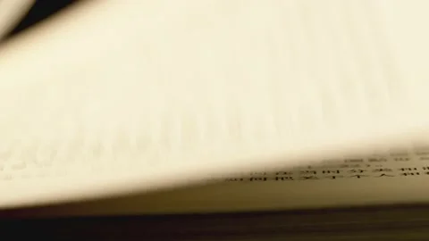 Falling Pages In book. In The book, Turn... | Stock Video | Pond5