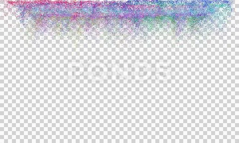 Falling particles on transparent background.: Royalty Free #104394470