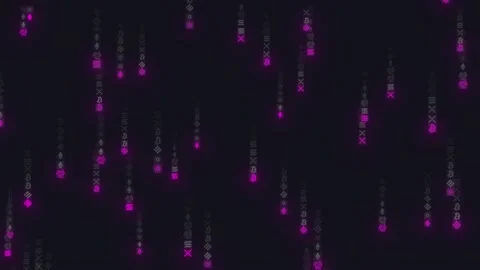 Pink Matrix Stock Video Footage | Royalty Free Pink Matrix Videos | Pond5