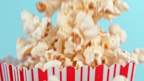 Slow Motion Popcorn Stock Videos – Royalty-Free HD & 4K Videos