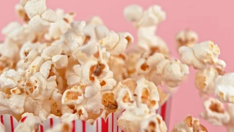Slow Motion Popcorn Stock Video Footage | Royalty Free Slow Motion ...