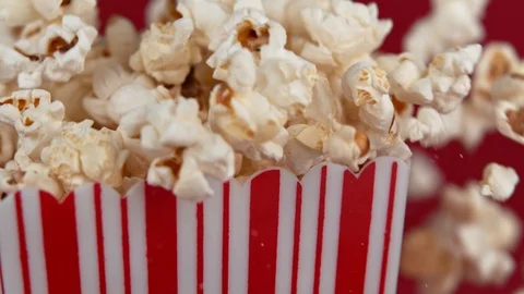 Slow Motion Popcorn Stock Video Footage | Royalty Free Slow Motion ...