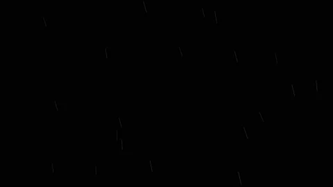 Falling Rain Overlay | Stock Video | Pond5