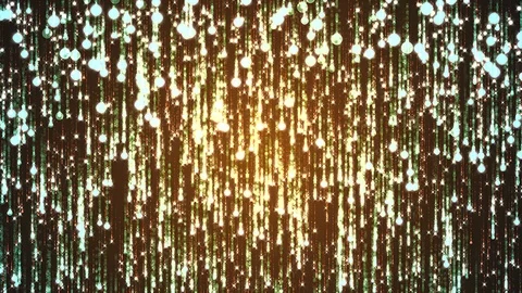 Falling Rain of Rain from Particles, Dyn... | Stock Video | Pond5