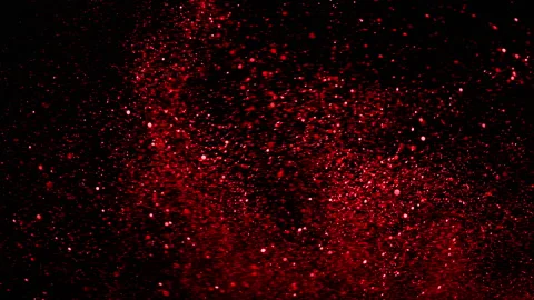 Falling of red dust particles in the alp... | Stock Video | Pond5