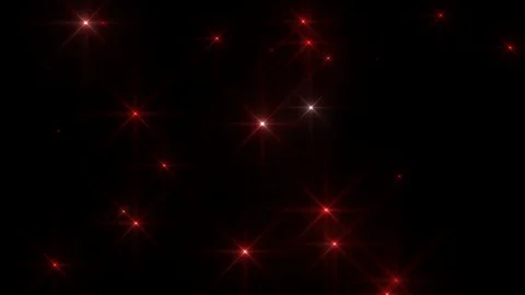 Falling Red Star Flashing Looping Backgr... | Stock Video | Pond5