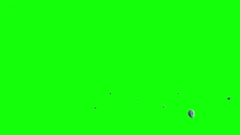 Falling rocks debris, tiny pieces of roc... | Stock Video | Pond5