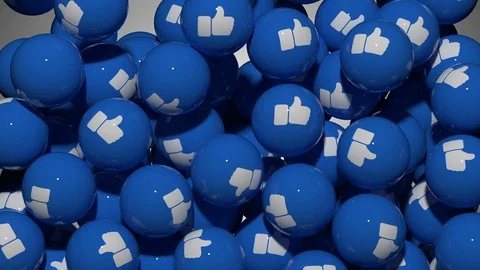 Falling Screen Balls Transition Animatio... | Stock Video | Pond5