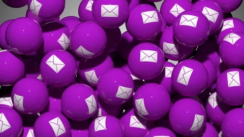 Falling Screen Balls Transition Animatio... | Stock Video | Pond5