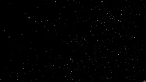 Falling snow with alpha channel, full hd | Stock Video | Pond5