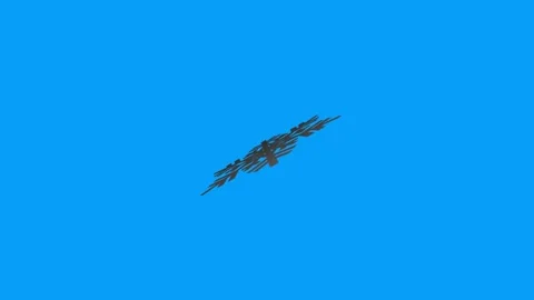 Falling snow animation. 4k on green scre... | Stock Video | Pond5