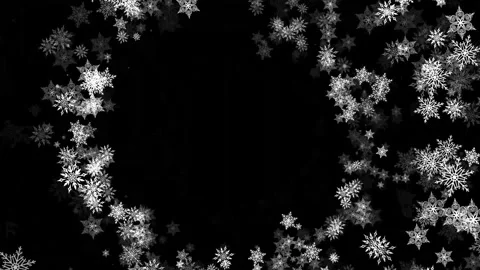 Animated Snow Falling Transparent