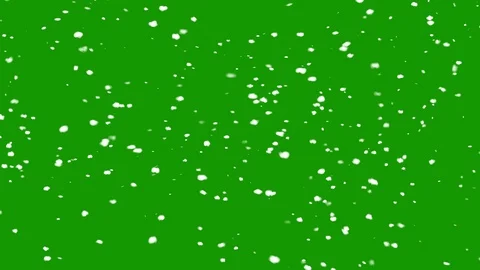 Falling snow seamless loop. Isolated on ... | Stock Video | Pond5