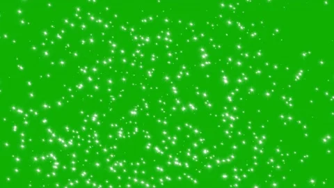 Falling stars on the ground green screen... | Stock Video | Pond5