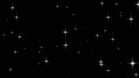White Falling Stars Motion Background Stock Video Footage | Royalty ...