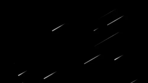 White Falling Stars Motion Background Stock Video Footage | Royalty ...