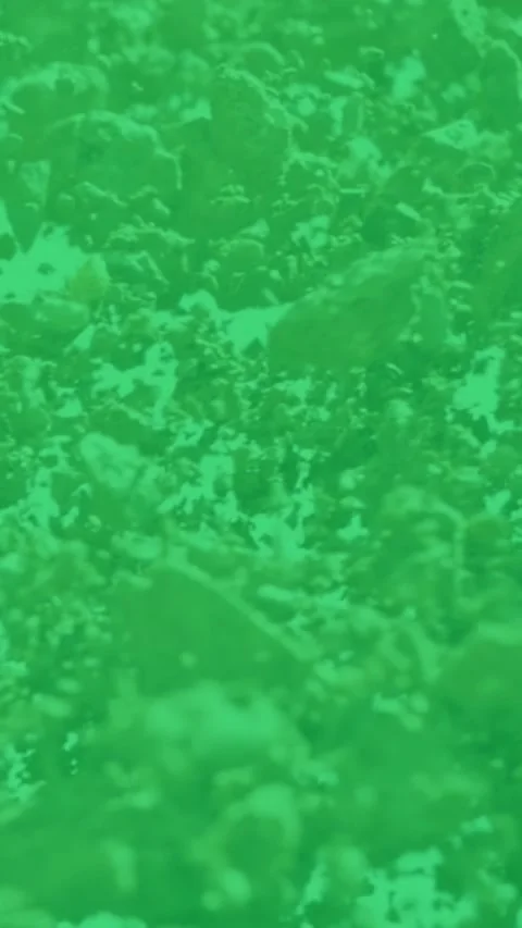 Falling stones motion graphics with gree... | Stock Video | Pond5