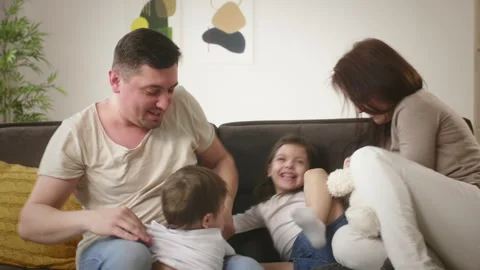 Tickling Kids Stock Videos – Royalty-Free HD & 4K Videos