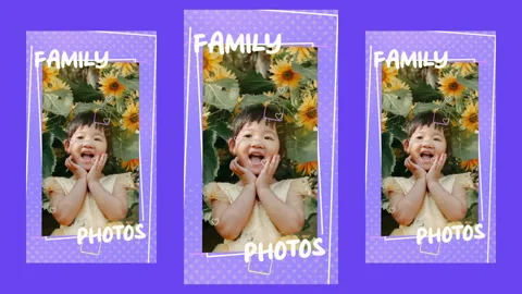 After Effects Template: Family Vertical Slideshow #248152531