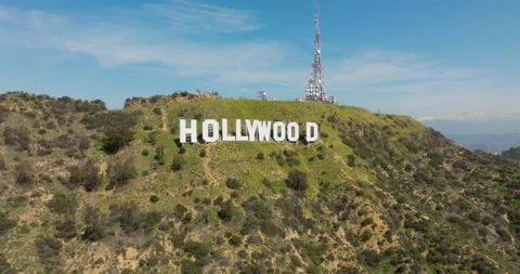 Famous Hollywood Sign in Los Angeles, Ca... | Stock Video | Pond5