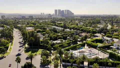 Beverly Hills Aerial Stock Videos – Royalty-Free HD & 4K Videos